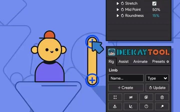 DeeKay Tool —— AE 角色制作插件