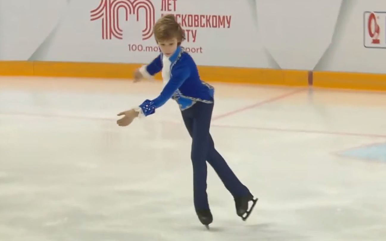 鸦鸦尝试4Lz | Yaroslav Khrulev（2011.12.3） - Moscow Sports Cup. Stage III 2023.1.28