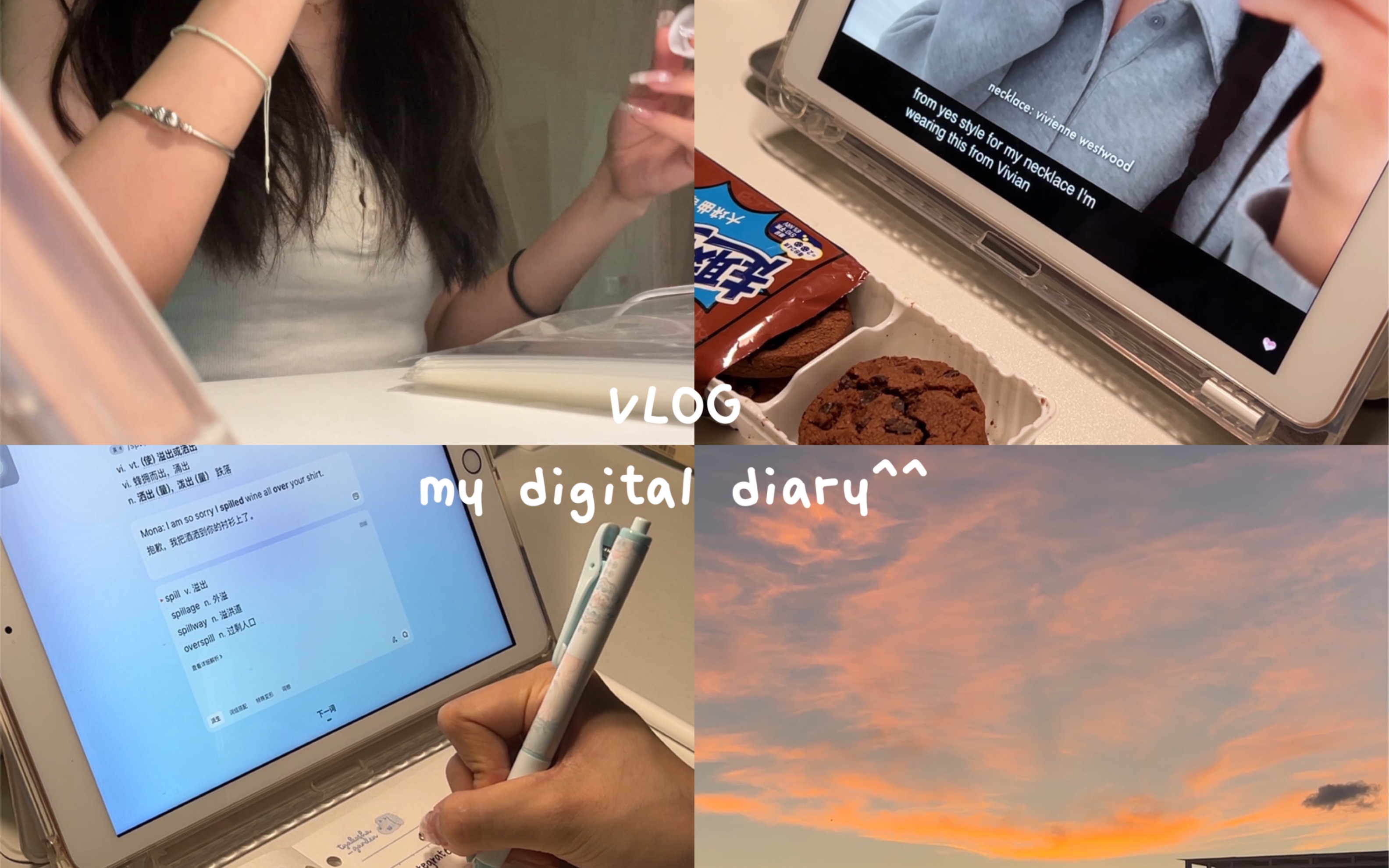 VLOG* | 开心假期日常/studywithme/宅家日记/看电影/咖啡🩰📖-Ninpnke-Ninpnke-哔哩哔哩视频