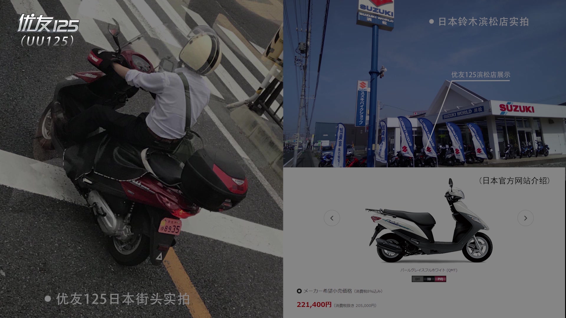 摩托车测评 勤俭持家骑优友UU125_哔哩哔哩_bilibili