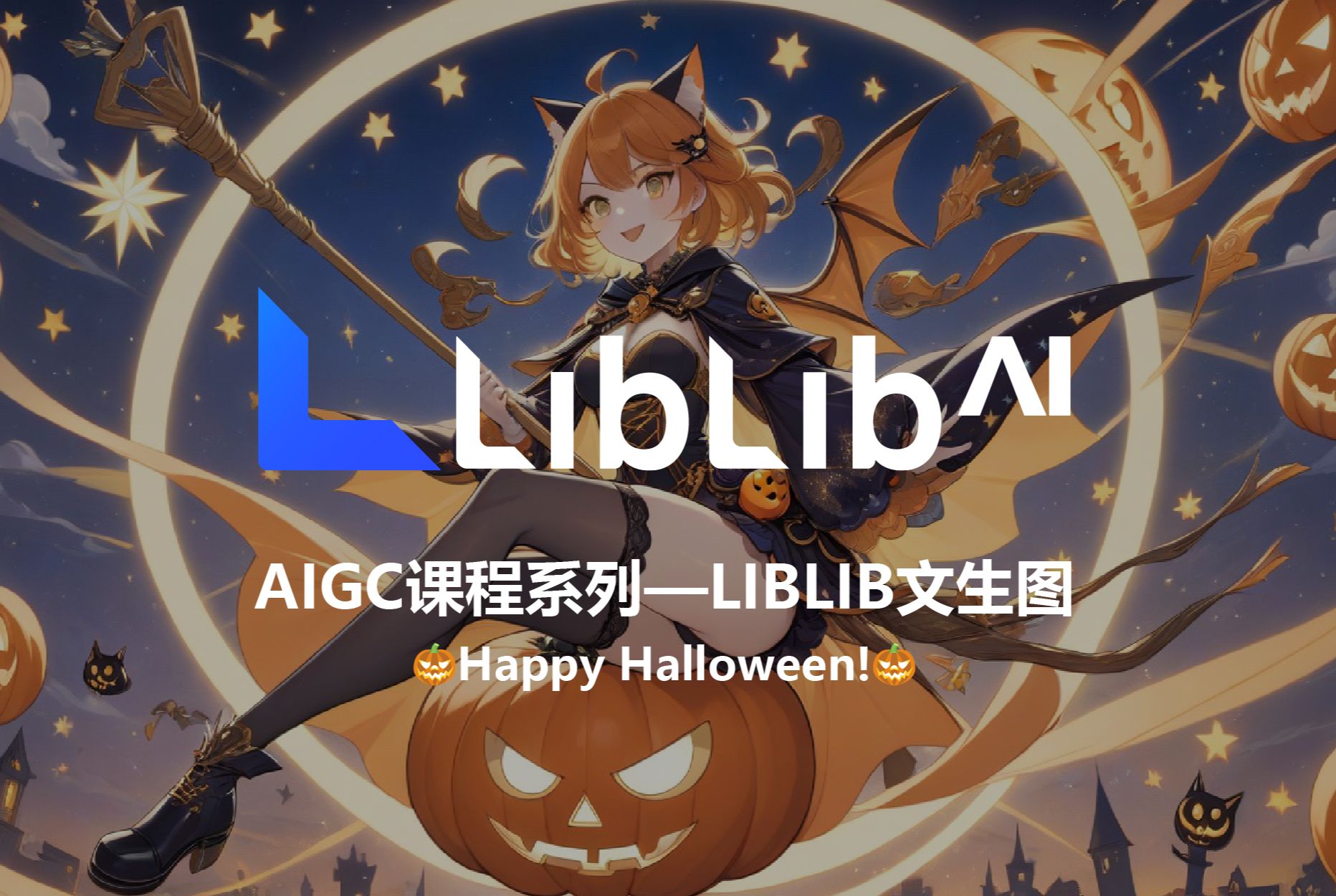 AIGC课程系列—LIBLIB文生图 🎃Happy Halloween!🎃-菇凉的胡同小巷-菇凉的胡同小巷-哔哩哔哩视频