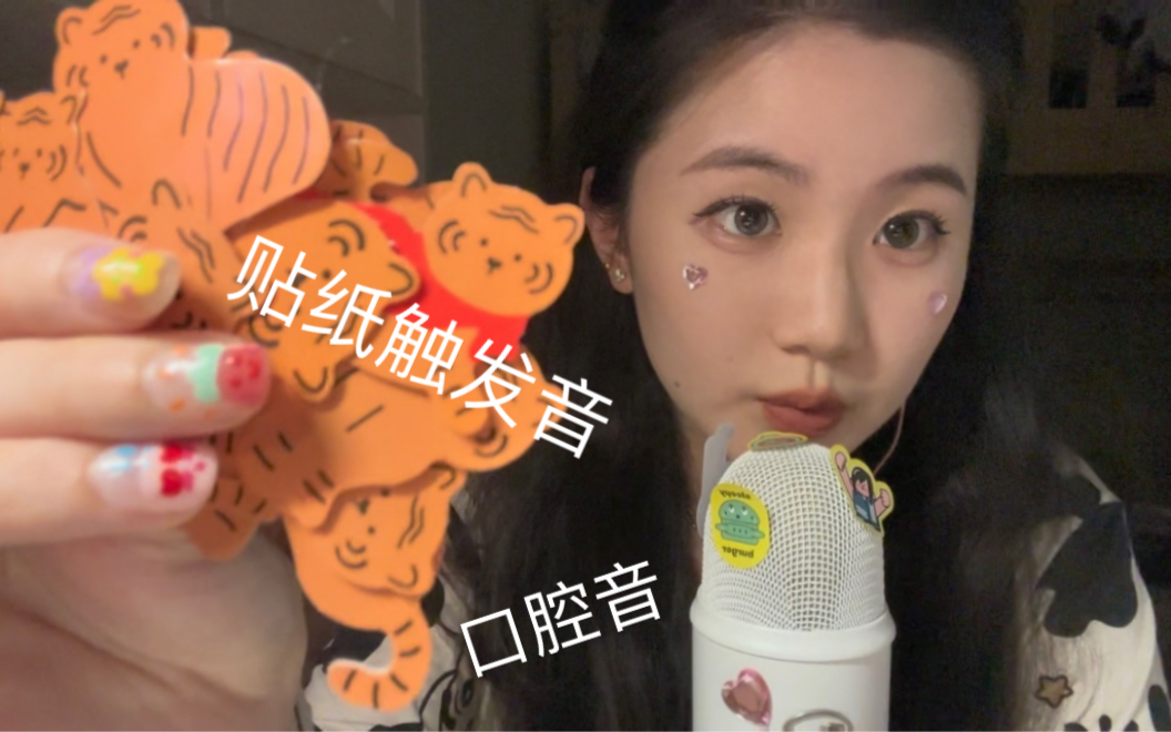 Didi ASMR 41｜贴纸触发音超级助眠-Didi助眠窝-Didi助眠窝-哔哩哔哩视频