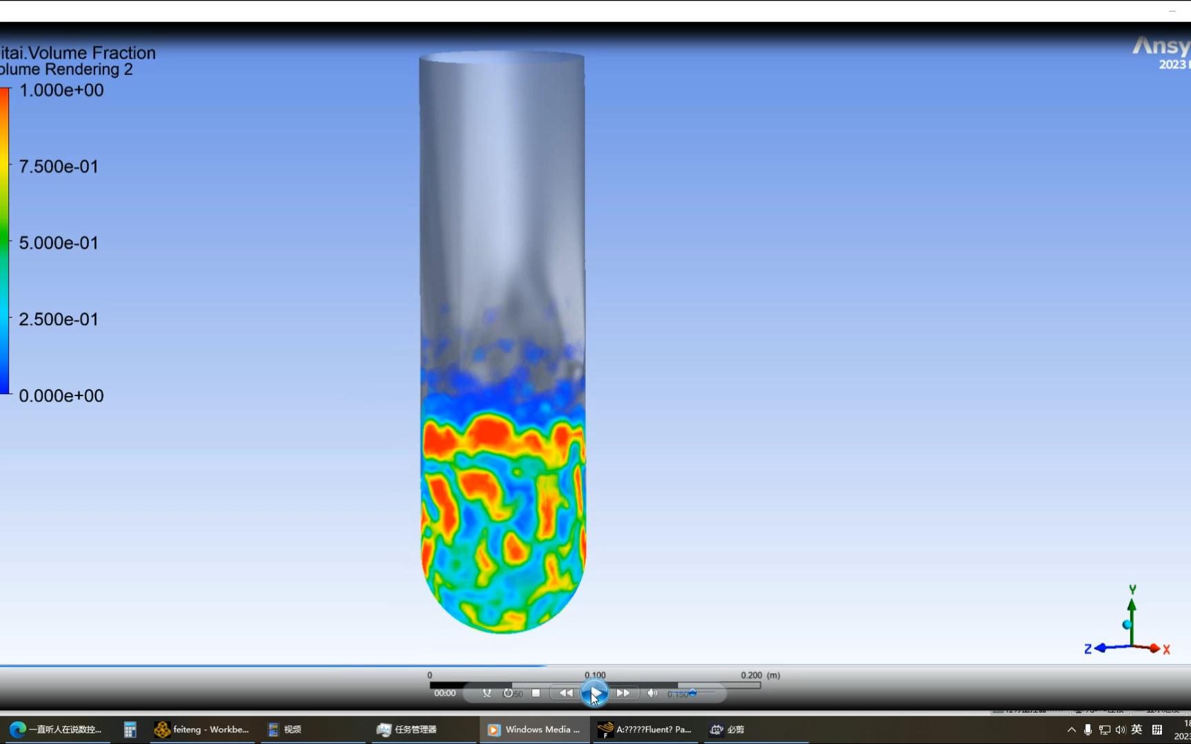 ansys fluent 试管加热沸腾模拟VOF多相流-我在烫火锅-默认收藏夹-哔哩哔哩视频