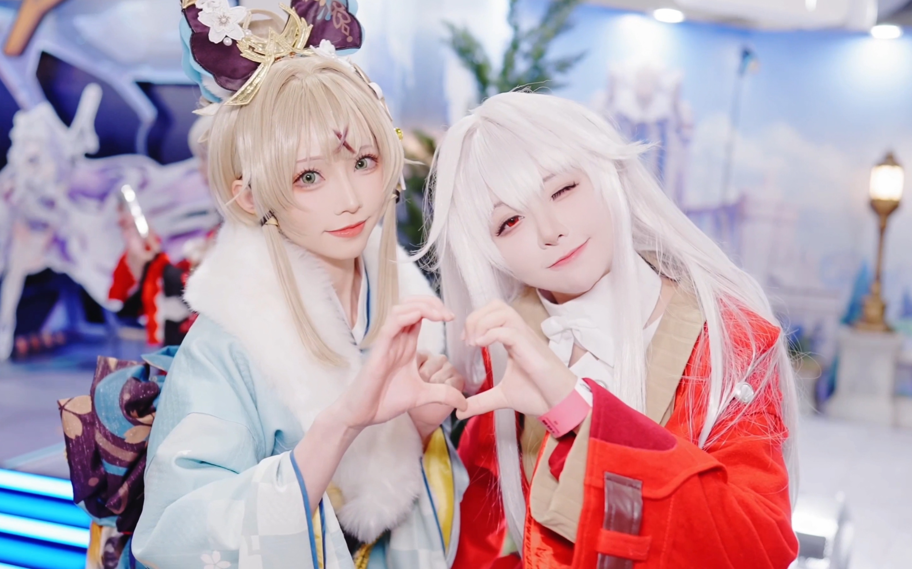 挑战在cm和一百位coser比心！-菌儿rikushi-菌儿rikushi-哔哩哔哩视频