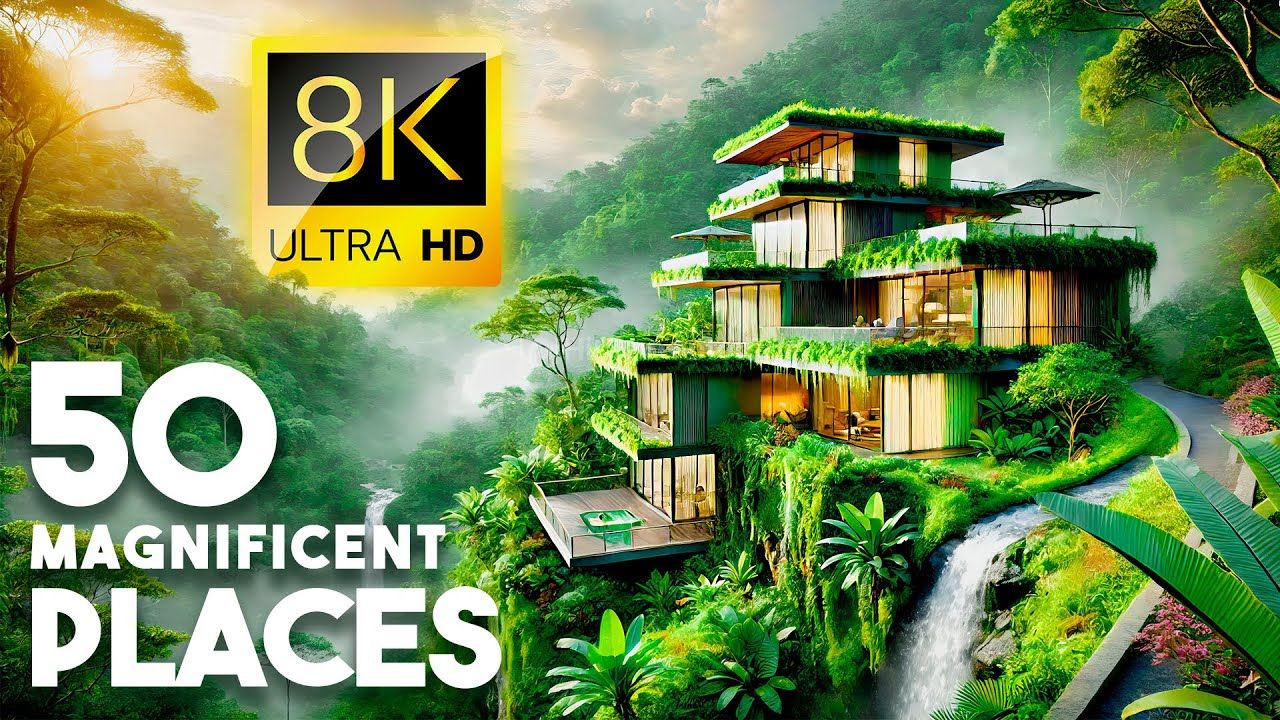 【8K】放松解压：超高清50个值得游览的壮丽景点 250209 | 作者：8K VIDEOS ULTRA HD-KG-Area21-KG-Area21-哔哩哔哩视频