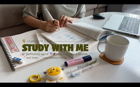 【搬运 | yulma】STUDY WITH ME | yulma实时学习合辑-小狗不怕累-实时学习-哔哩哔哩视频