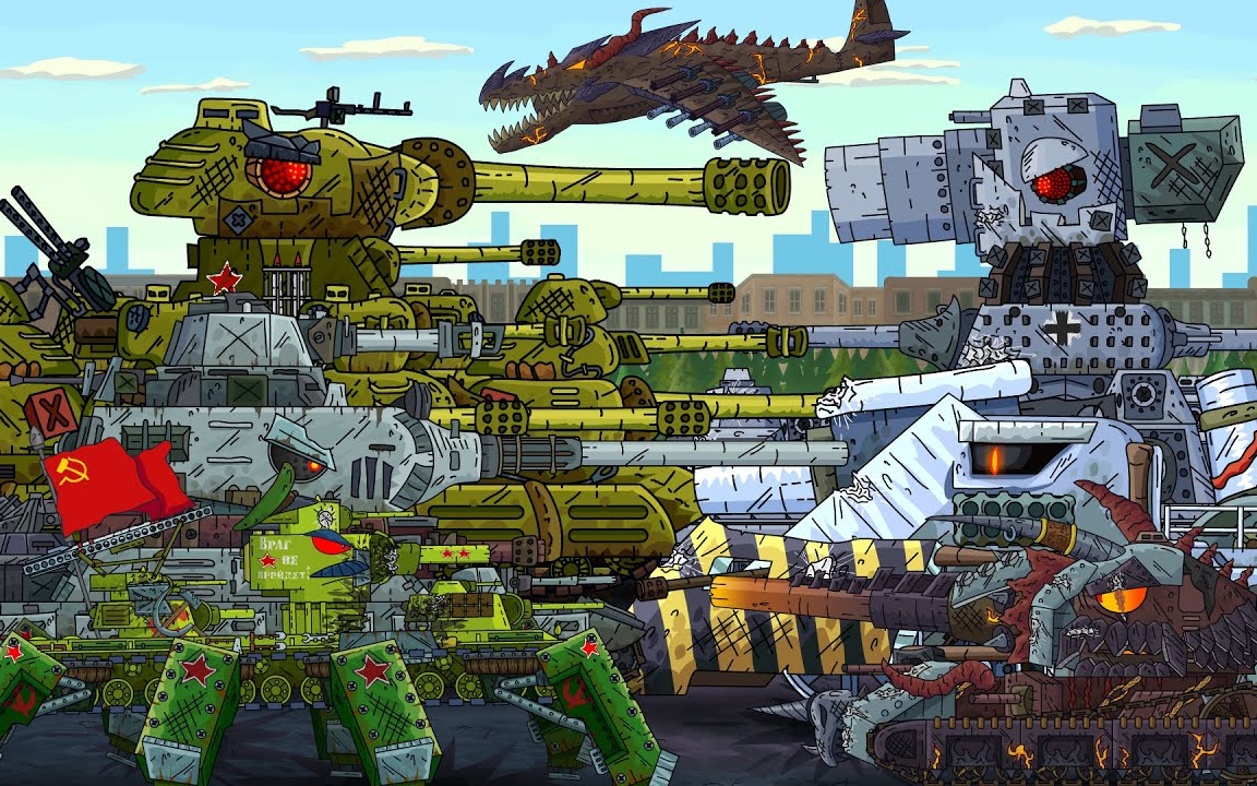 【坦克动画】莫斯科战役全集+彩蛋（熟肉）【合集】-Gerand-Gerand-哔哩哔哩视频