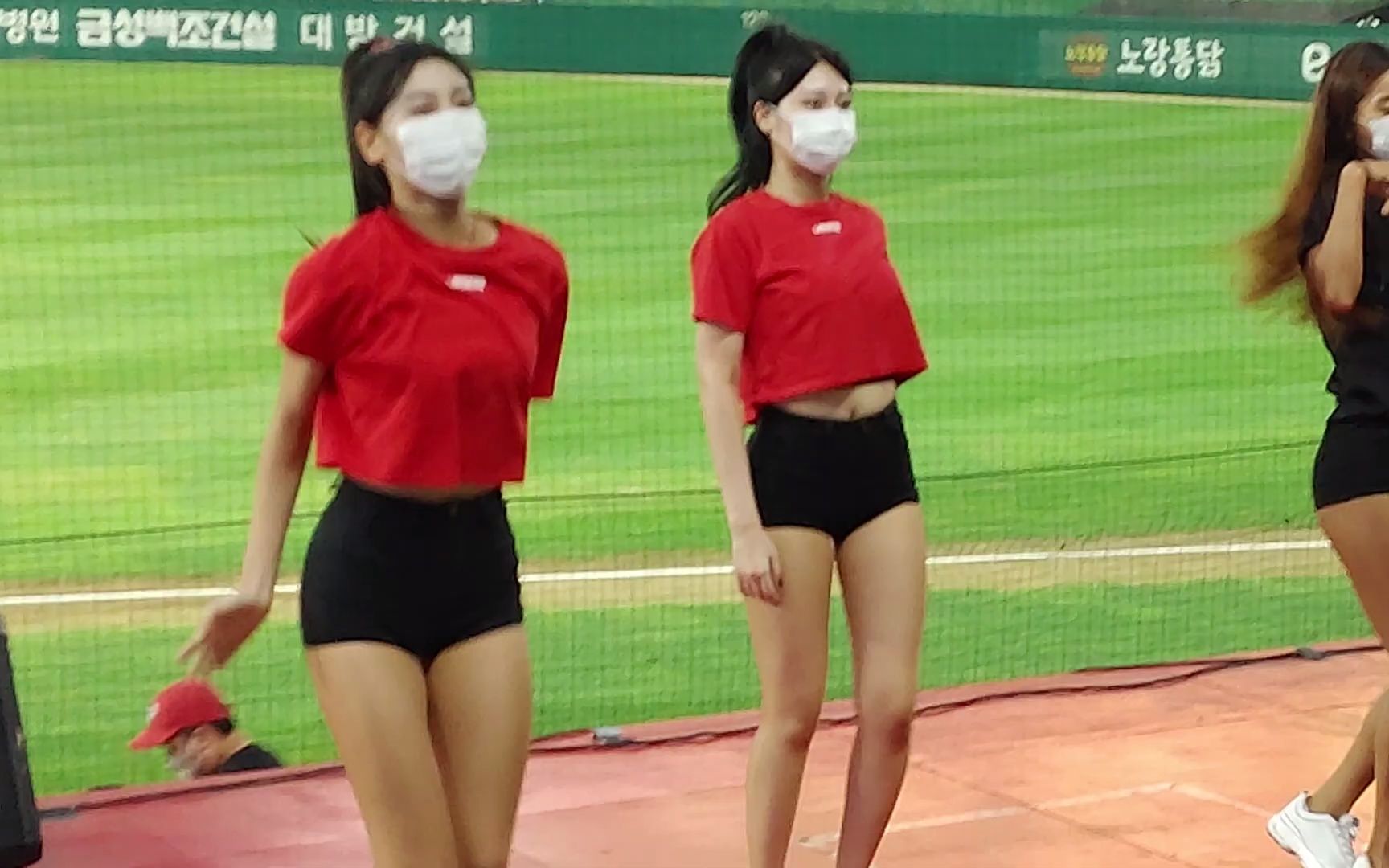 SSG Landers啦啦队@裴秀贤@刘宝英@李诗妮@莫娜京@朴贤英@吴彩铉_哔哩哔哩_bilibili