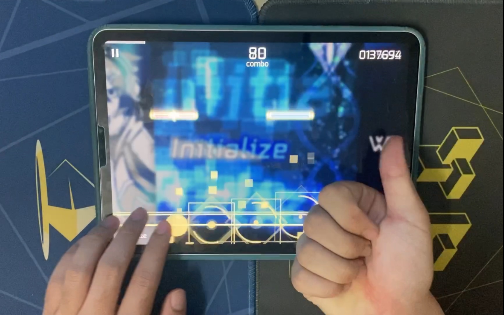 【phigros】【倒数十个数】Initialize IN11 φ1000000 All Perfect 满分手元_哔哩哔哩_bilibili
