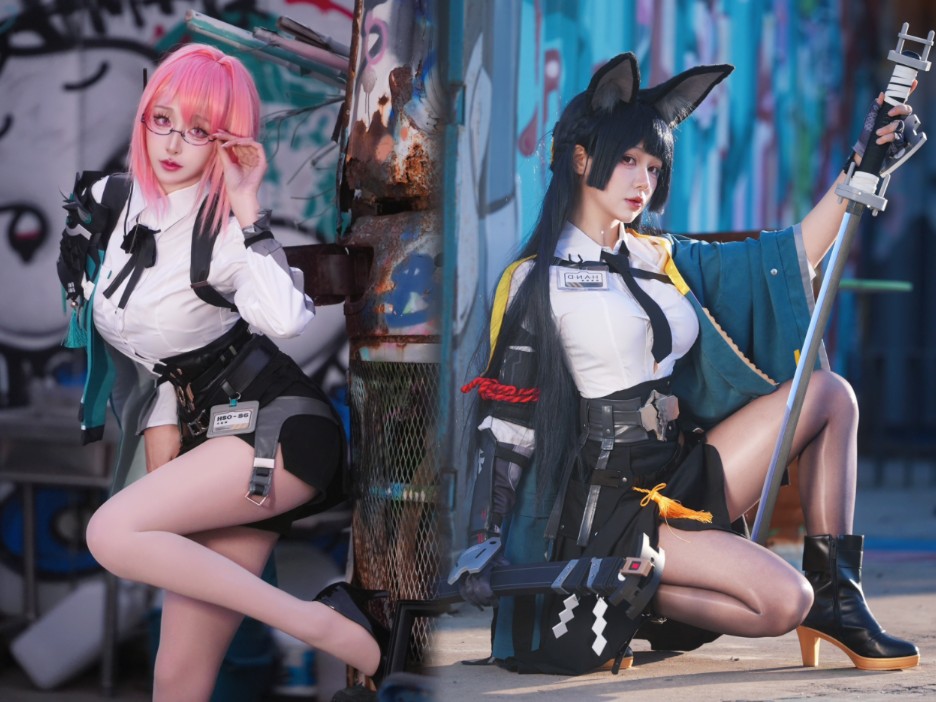 仙品CP，大橘已定~【月城柳x星见雅cos】-_糖小V_-_糖小V_-哔哩哔哩视频