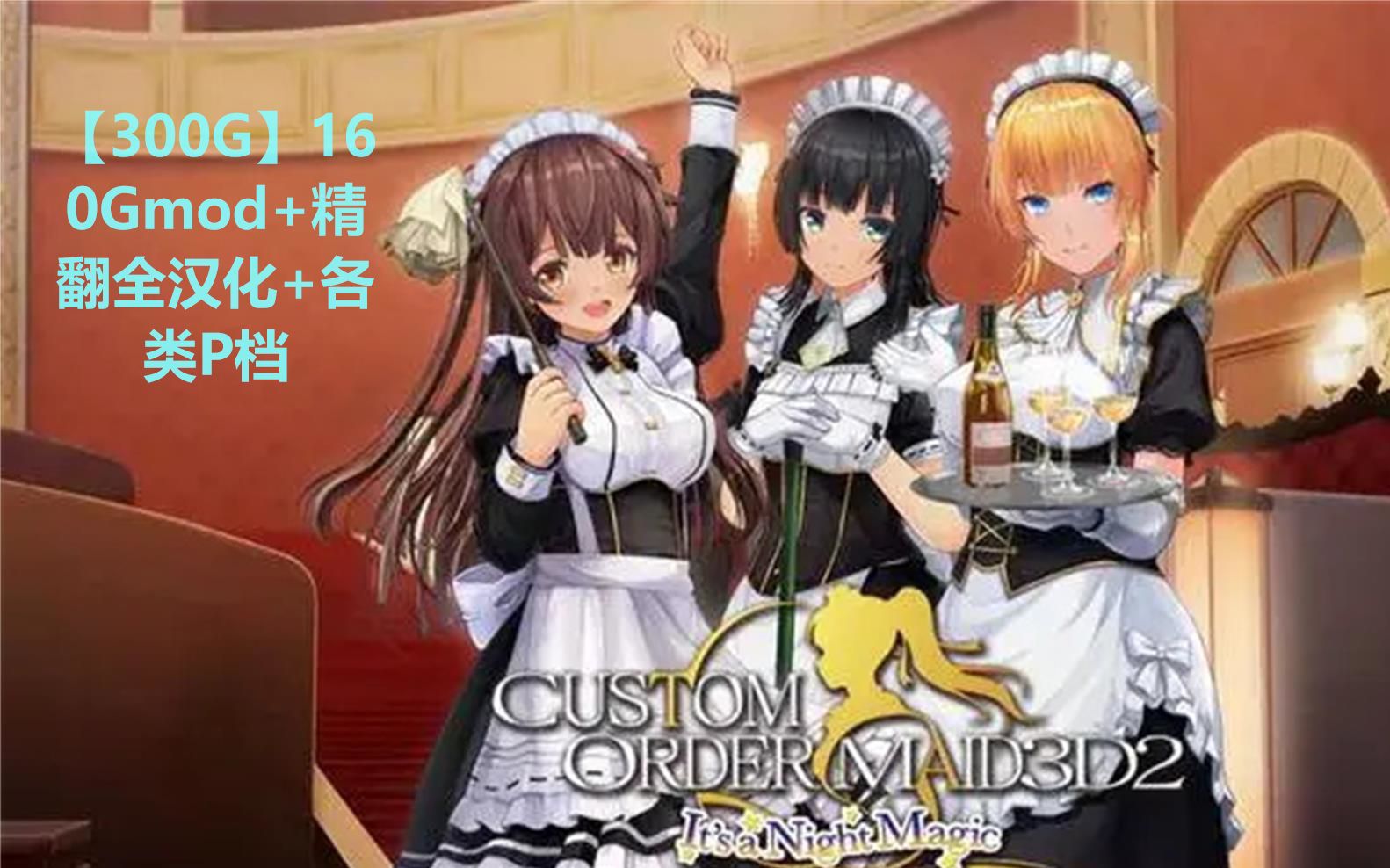 【整合】3D定制女仆2/com3d2 240G整合完美汉化分享