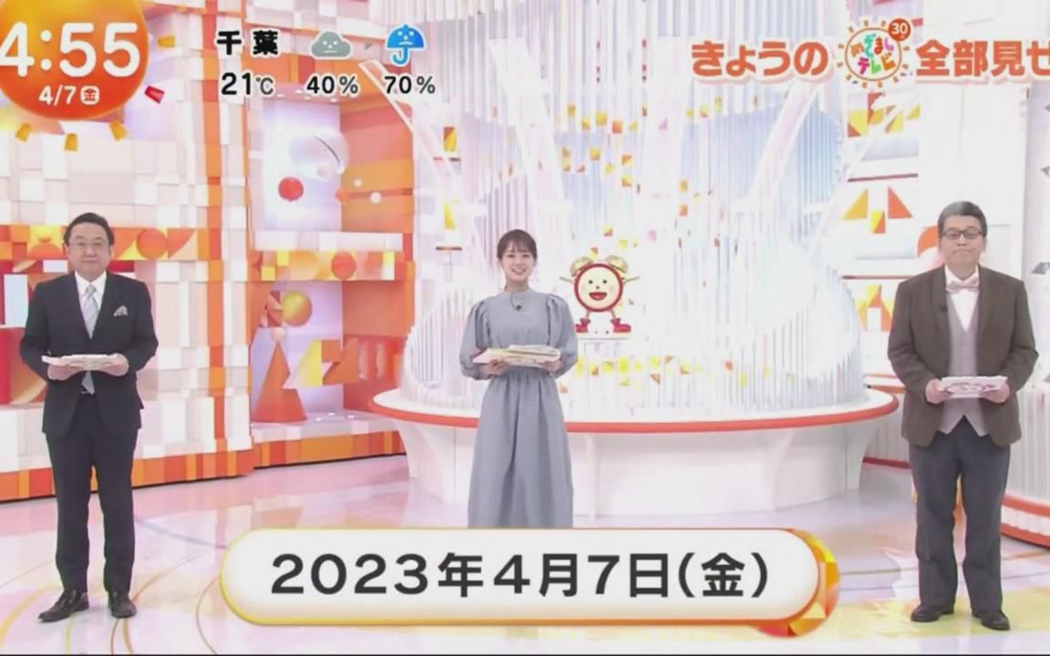 フジテレビ めざましテレビ 2023年06月07日