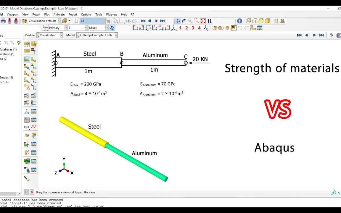 Abaqus 裂纹VCCT方法入门小例题