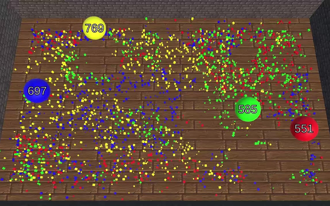 HZ留下来打扫卫生——球球们的竞速赛！【Lost Marbles 3D】-诺亚方邹-诺亚方邹-哔哩哔哩视频