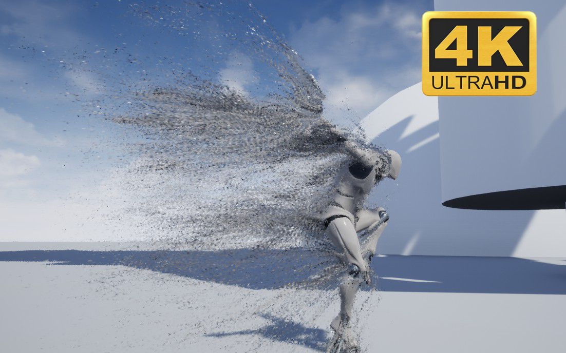 UE4-Niagara-Skelete Mesh_哔哩哔哩_bilibili