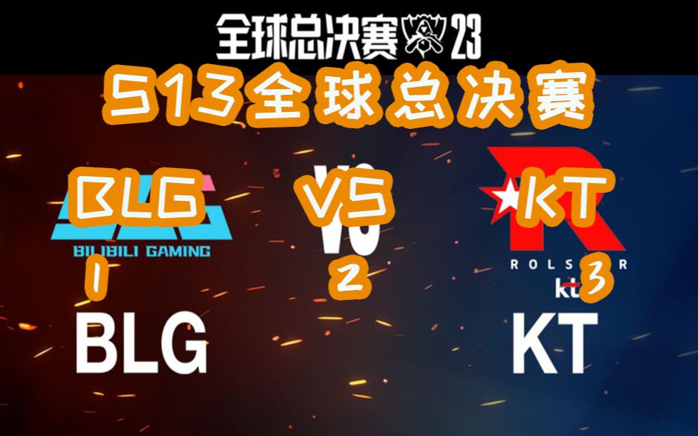 S13全球总决赛 BLG VS KT 阿bin奎桑提逆转比赛，LPL四战全胜！-老拳师-老拳师-哔哩哔哩视频