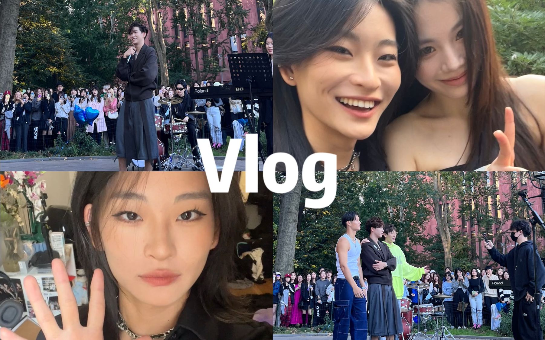NYU Vlog｜不愧是纽约的学校 学生自己办音乐节！！ ｜Yifan-liyifannnn-liyifannnn-哔哩哔哩视频