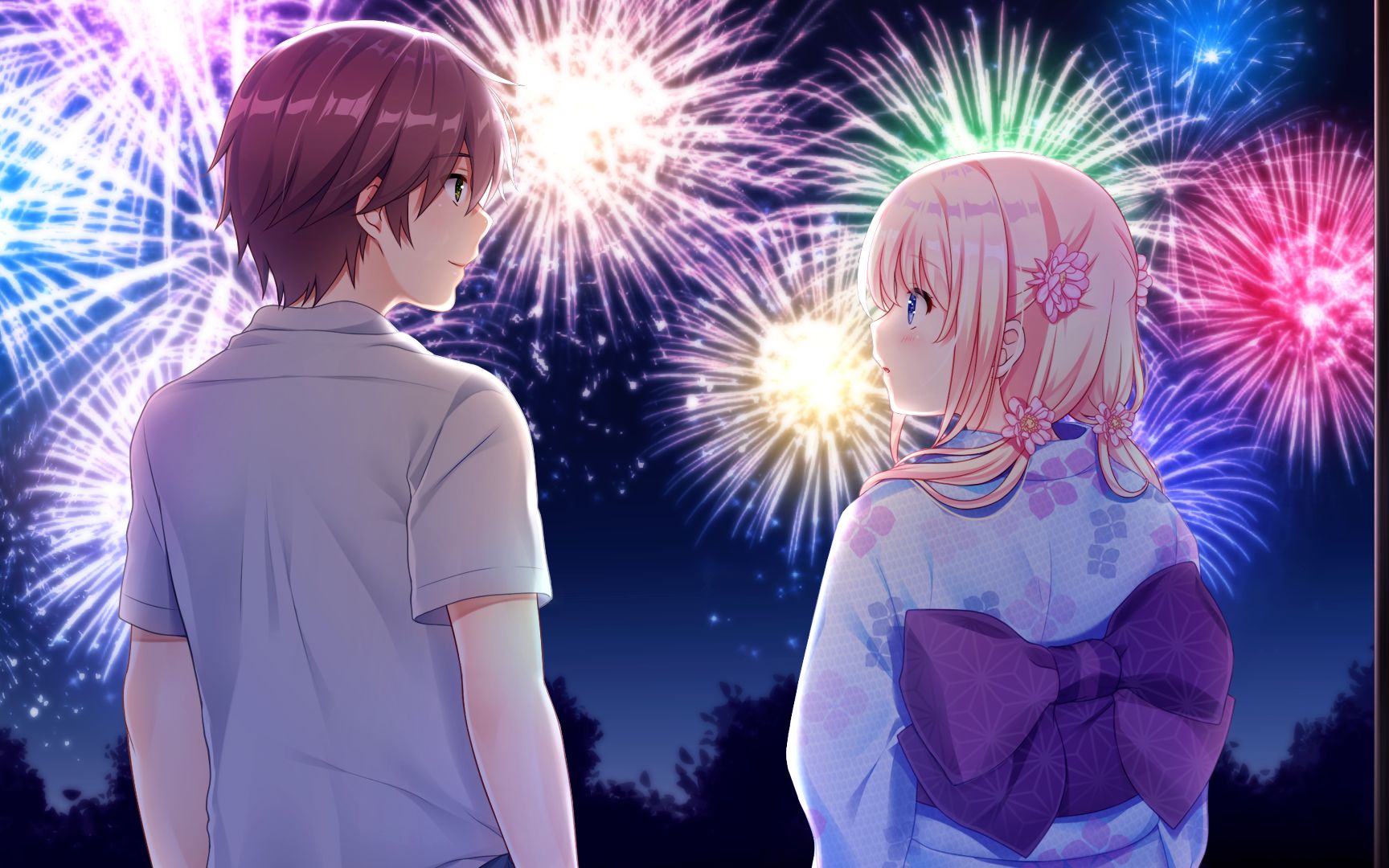 【Galgame】相逢在明月映照的彼岸SweetSummerRainbow OP_哔哩哔哩_bilibili