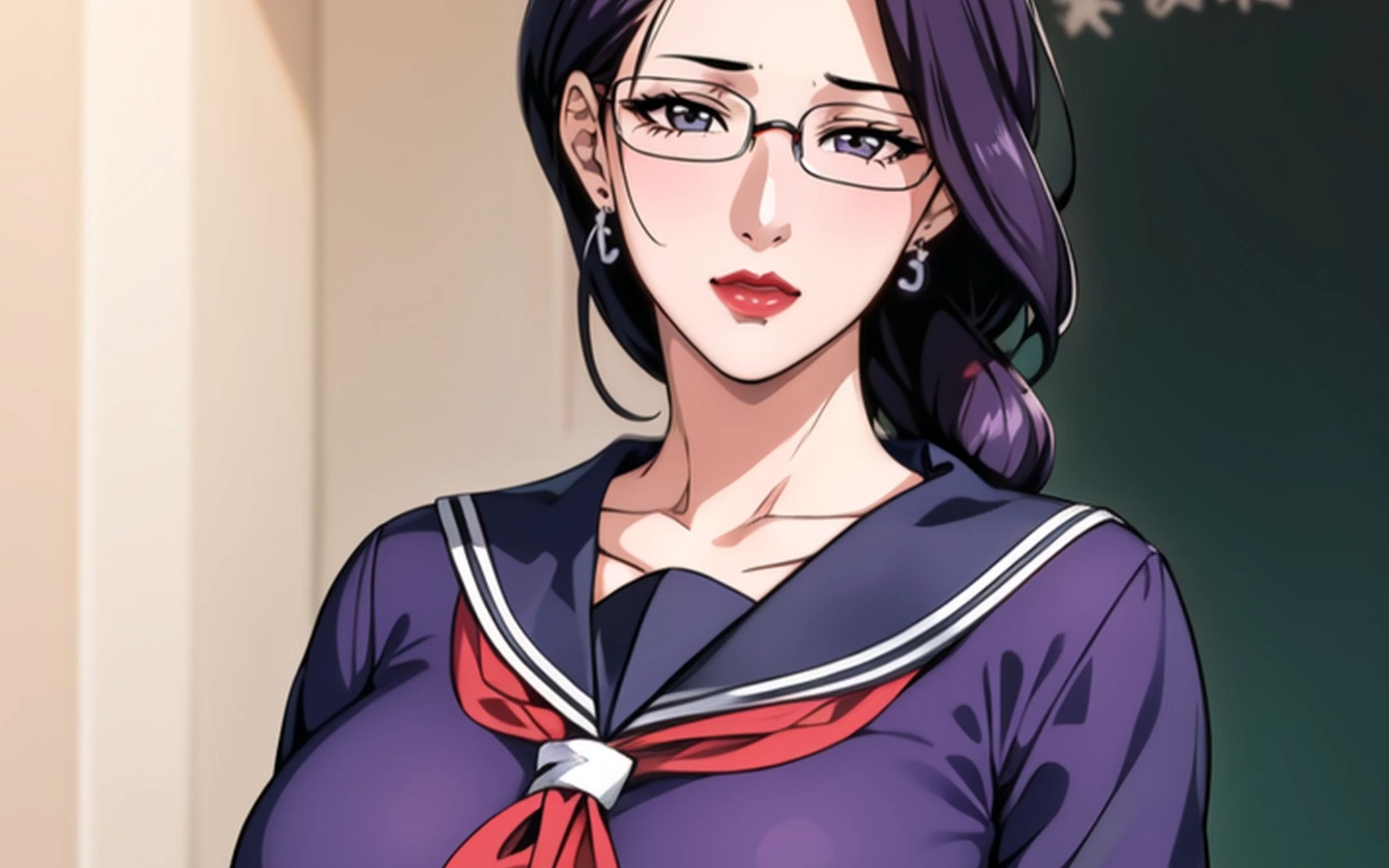 水手服阿姨-AI乱画-AI乱画-哔哩哔哩视频