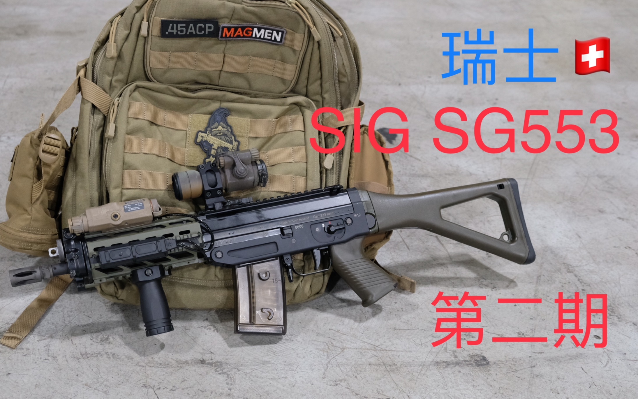 瑞士🇨🇭SIG SG553【第二期】实枪近距离介绍_哔哩哔哩_bilibili