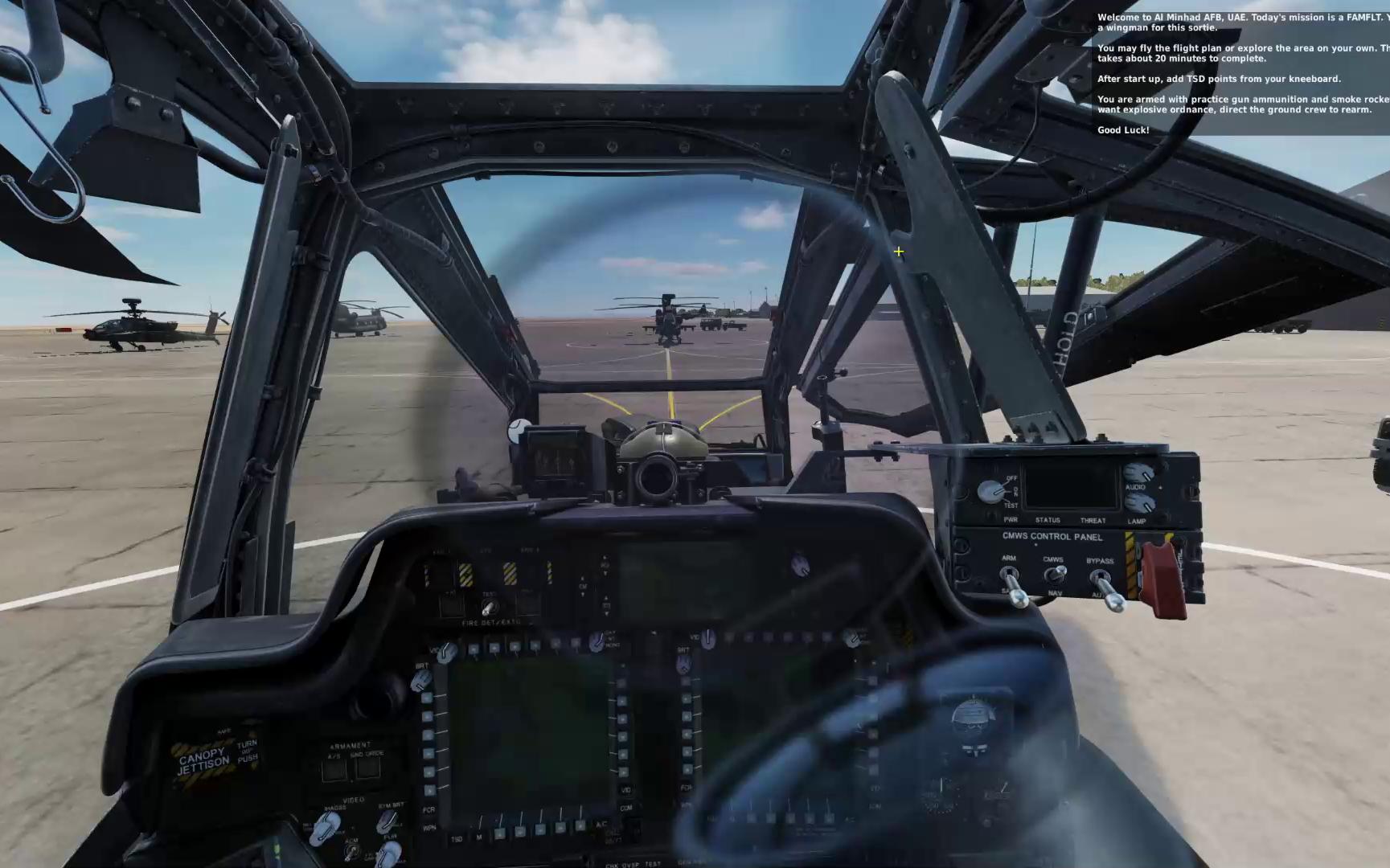 AH-64D 阿帕奇hotas按键设置思路