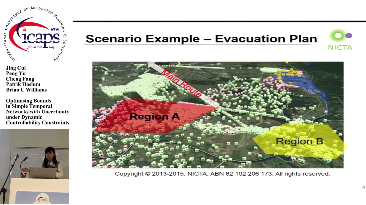 ICAPS 2015: "Optimising Bounds in Simple Temporal Networks with Uncertain_哔哩哔哩_bilibili