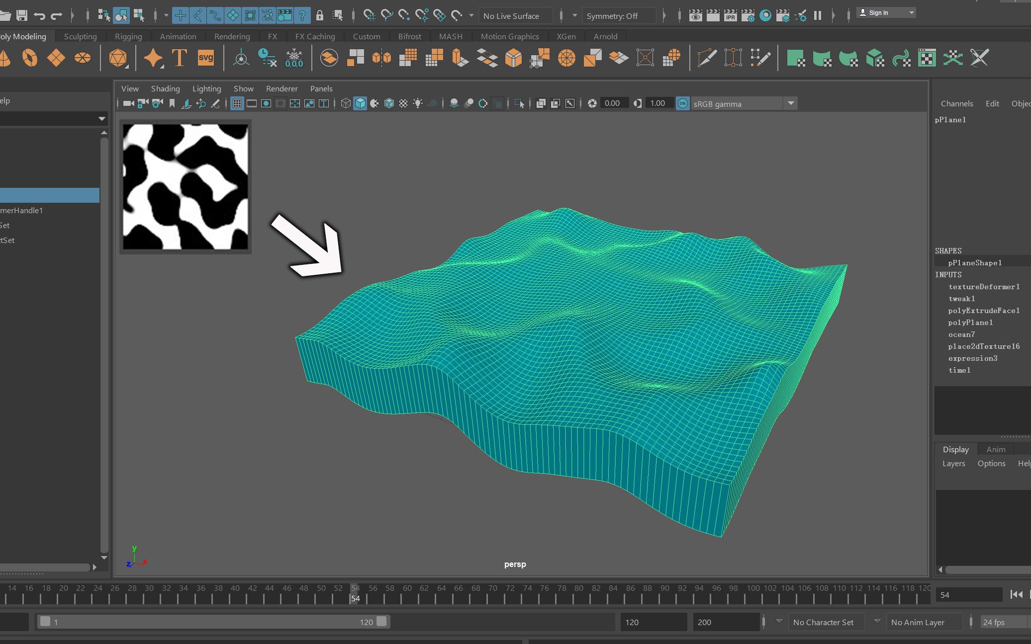 Maya教学：纹理变形器(Texture Deformer)_哔哩哔哩_bilibili