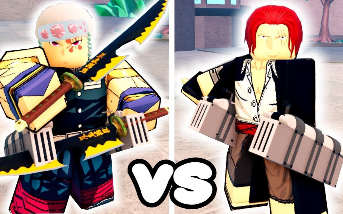Roblox动漫英雄大乱斗:新地图大战恶魔电锯人!面面解说 面面解说实况 面面解说实况 哔哩哔哩视频