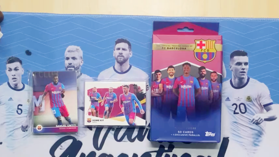 巴萨 topps team set 新手非酋限定_哔哩哔哩_bilibili