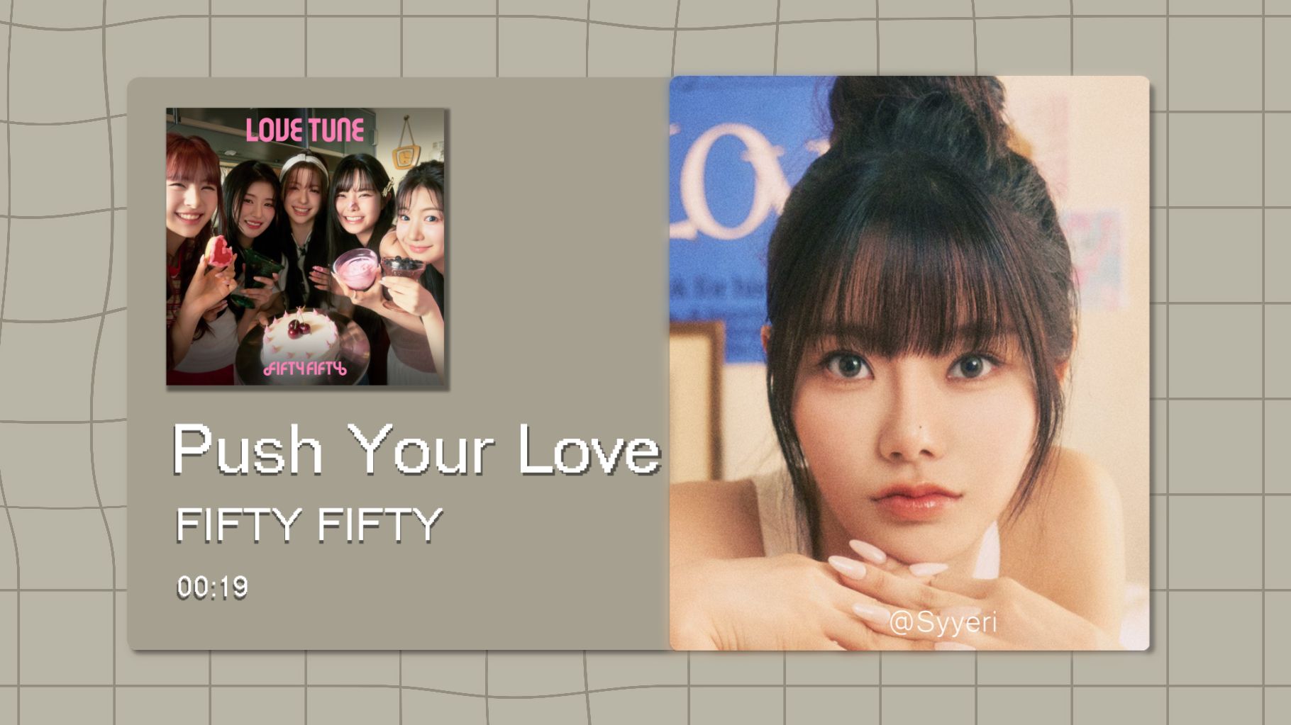 【8D环绕】Push Your Love - FIFTY FIFTY 请佩戴耳机使用~-Syyeri-Syyeri-哔哩哔哩视频