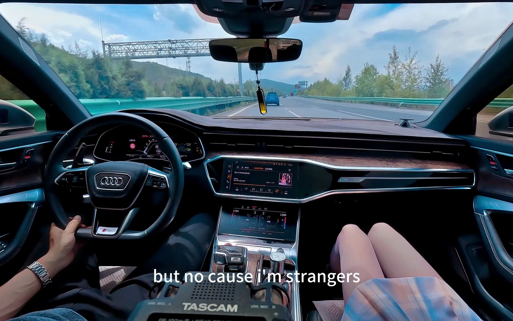 Halsey《Die 4 Me(Explicit)》奥迪A6L大B&O音响 《A6L大bo全网首发》（录音笔正中录制）（动态录制）-奥迪A6L大BO音乐台-奥迪A6L大BO音乐台-哔哩哔哩视频