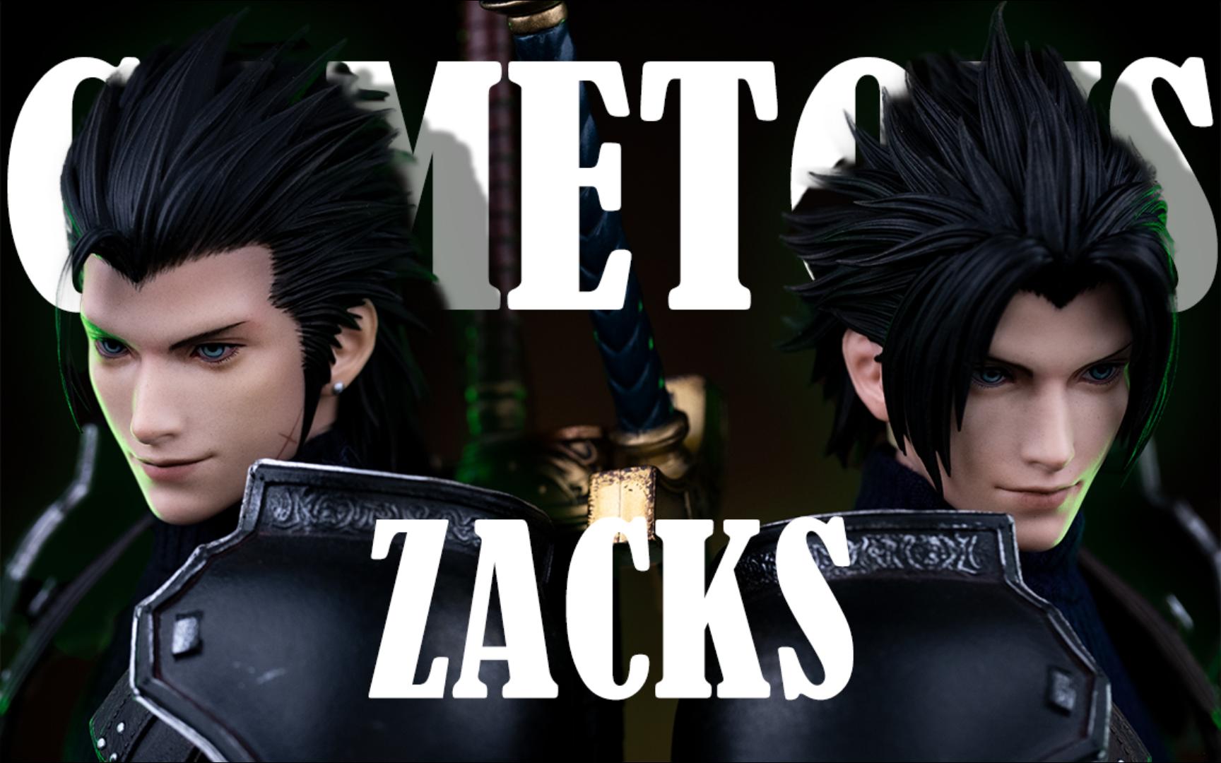 【batbear开箱】克劳德永远的大哥！GAMETOYS 最终幻想核心危机 FF7 扎克斯 ZACKS 1/6 可动手办兵人_哔哩哔哩_bilibili
