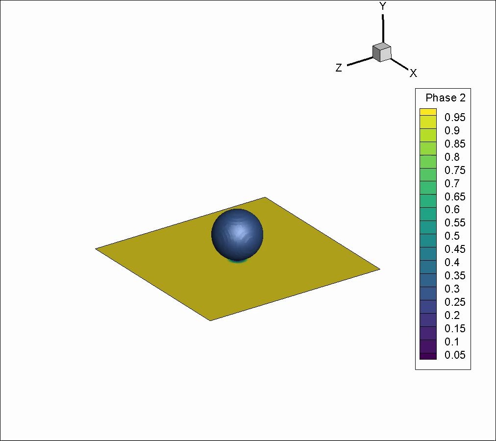 基于Fluent液滴撞击壁面的动力学三维研究Tecplot后处理效果_哔哩哔哩_bilibili