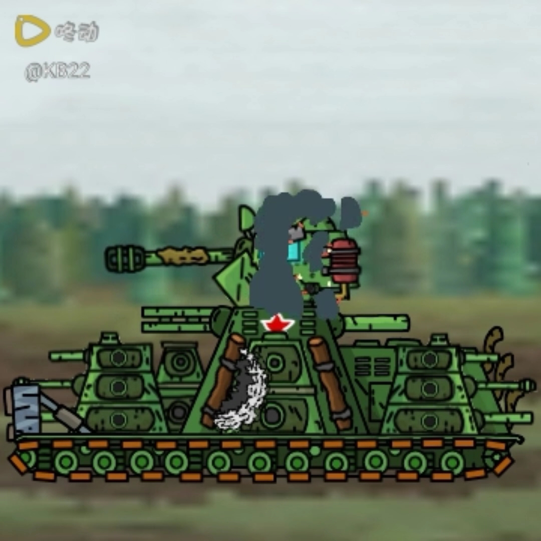 KV22坦克动画:KV45之死-KB-22-KB-22-哔哩哔哩视频