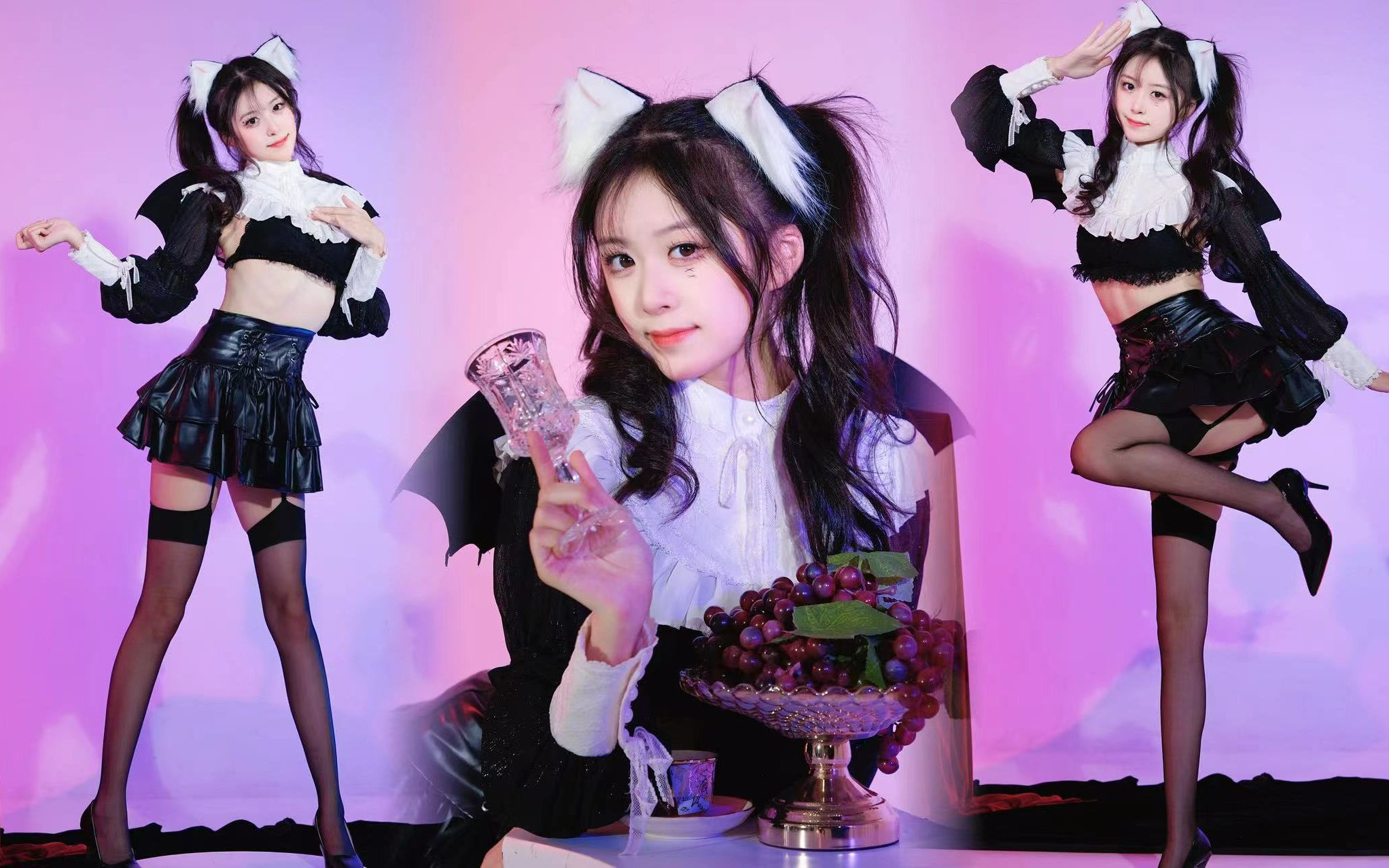 【竖屏】万圣节x小恶魔 今晚钻进你家哟~Baddie-Risy北极兔-Risy北极兔-哔哩哔哩视频