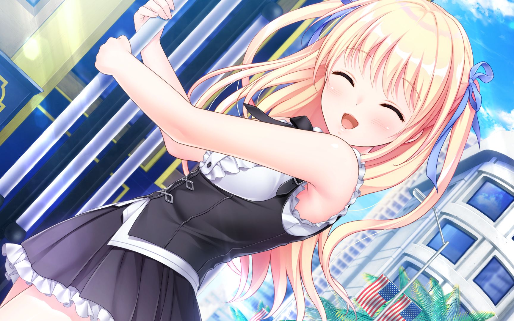 【GAL】在月之彼岸邂逅~甜蜜的夏日彩虹~PC_哔哩哔哩bilibili