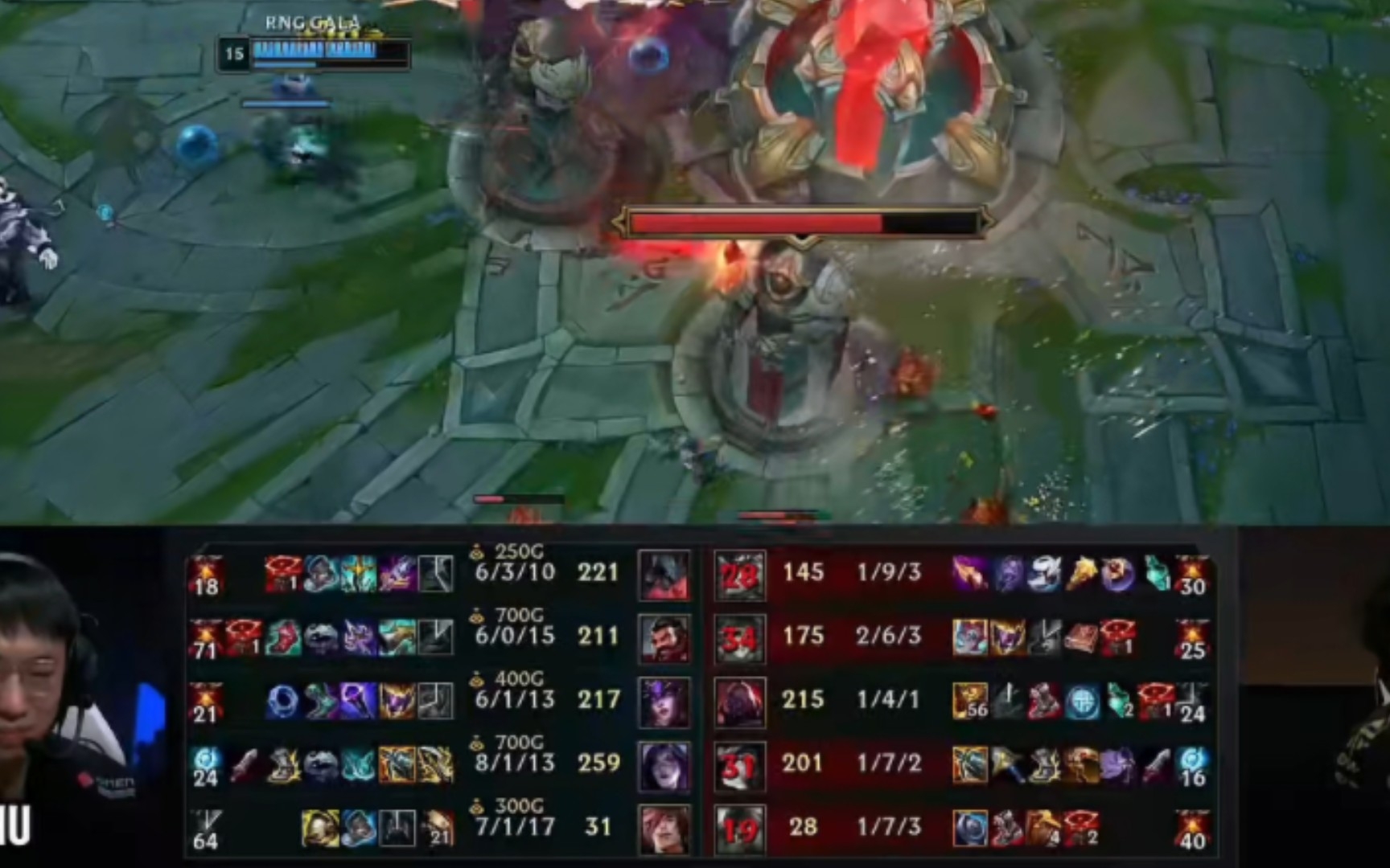 全员赏金，RNG顺利拿下ISG，。_英雄联盟