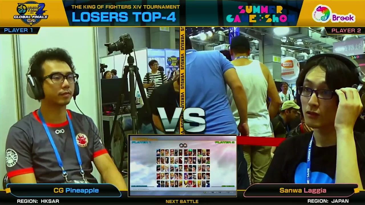 [拳皇14]菠萝 vs Laggia (ラギア) - Top 4[NEOGEO世界赛第二季]