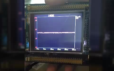 用stm32f103做的示波器！_哔哩哔哩_bilibili