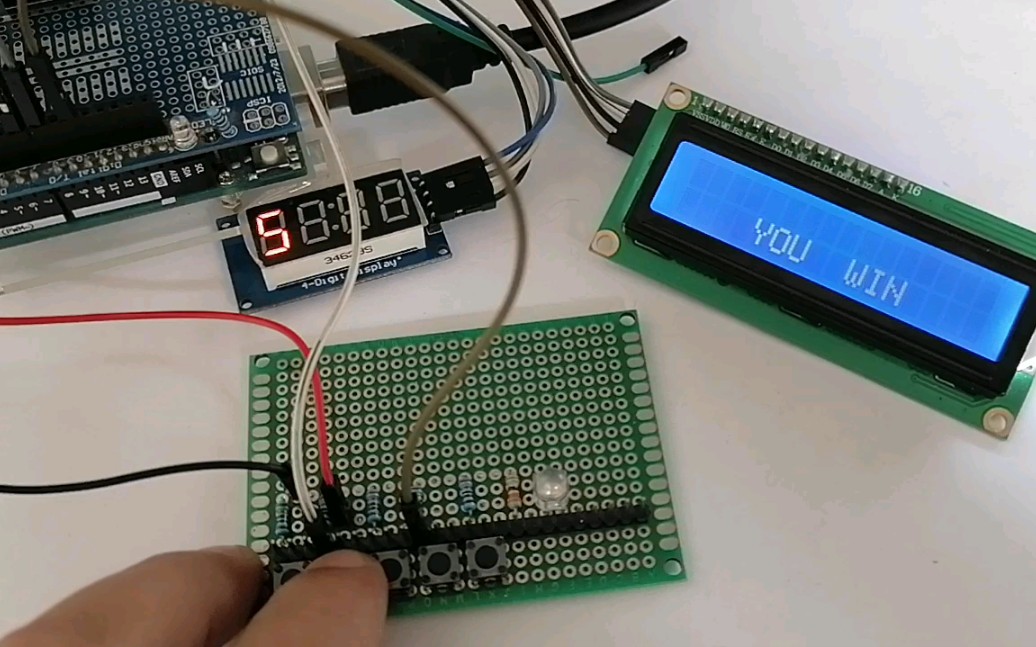 Arduino-Mixly LCD1602 Dino恐龙游戏_哔哩哔哩_bilibili