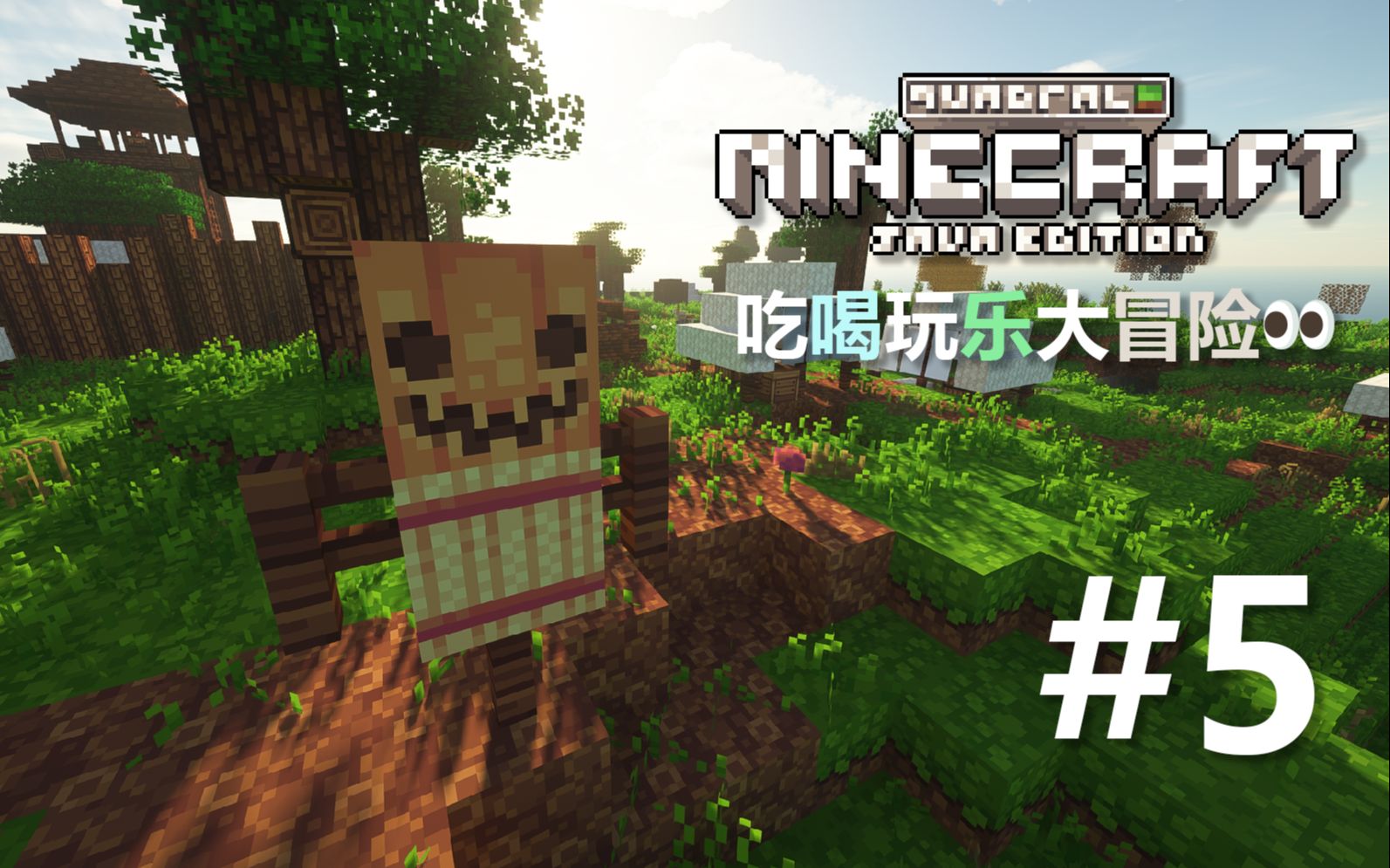 【MC1.16.5】休闲光追冒险整合包生存[第六集]_哔哩哔哩bilibili_实况