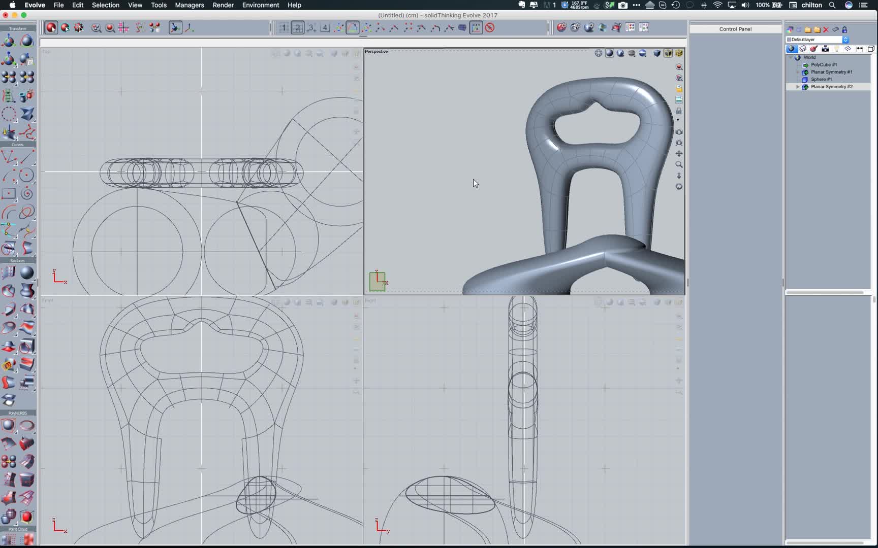 solidThinking Evolve 2017 - 对称_哔哩哔哩 (゜-゜)つロ 干杯~-bilibili