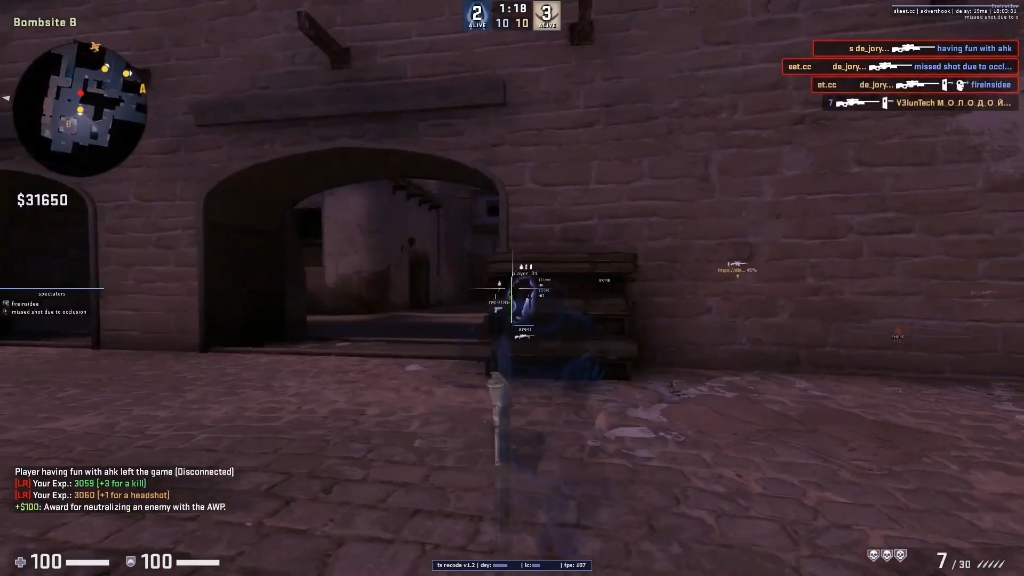 HvH highlight ft.skeet.cc&gamesense＃2_哔哩哔哩_bilibili