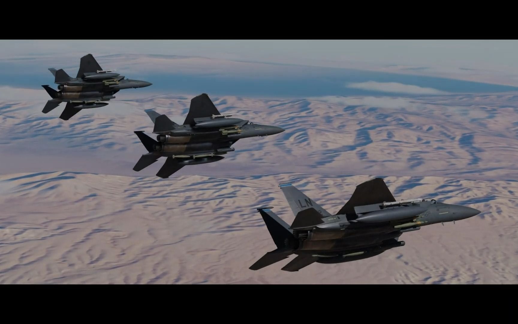 【DCS】Razbam F-15E DTM插拔效果演示