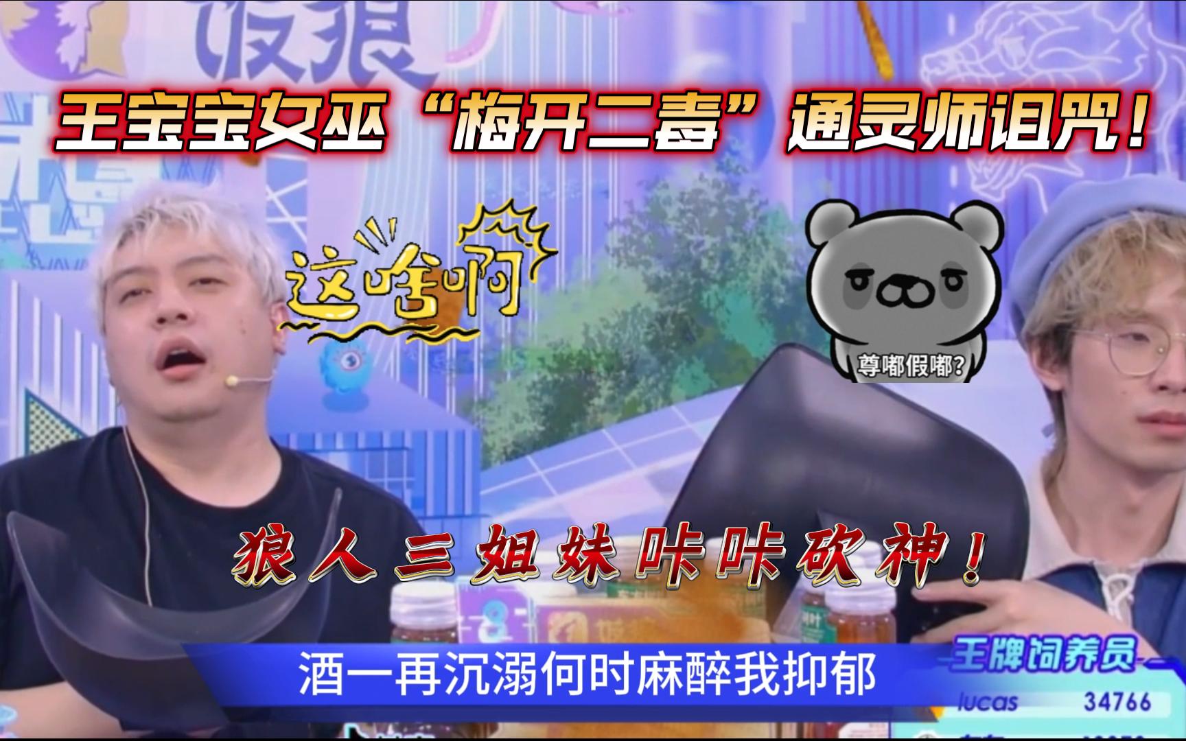 【京城大师赛】王宝宝女巫“梅开二毒”通灵师诅咒！狼人三姐妹咔咔砍神！ 西红柿v番茄酱 西红柿v番茄酱 哔哩哔哩视频