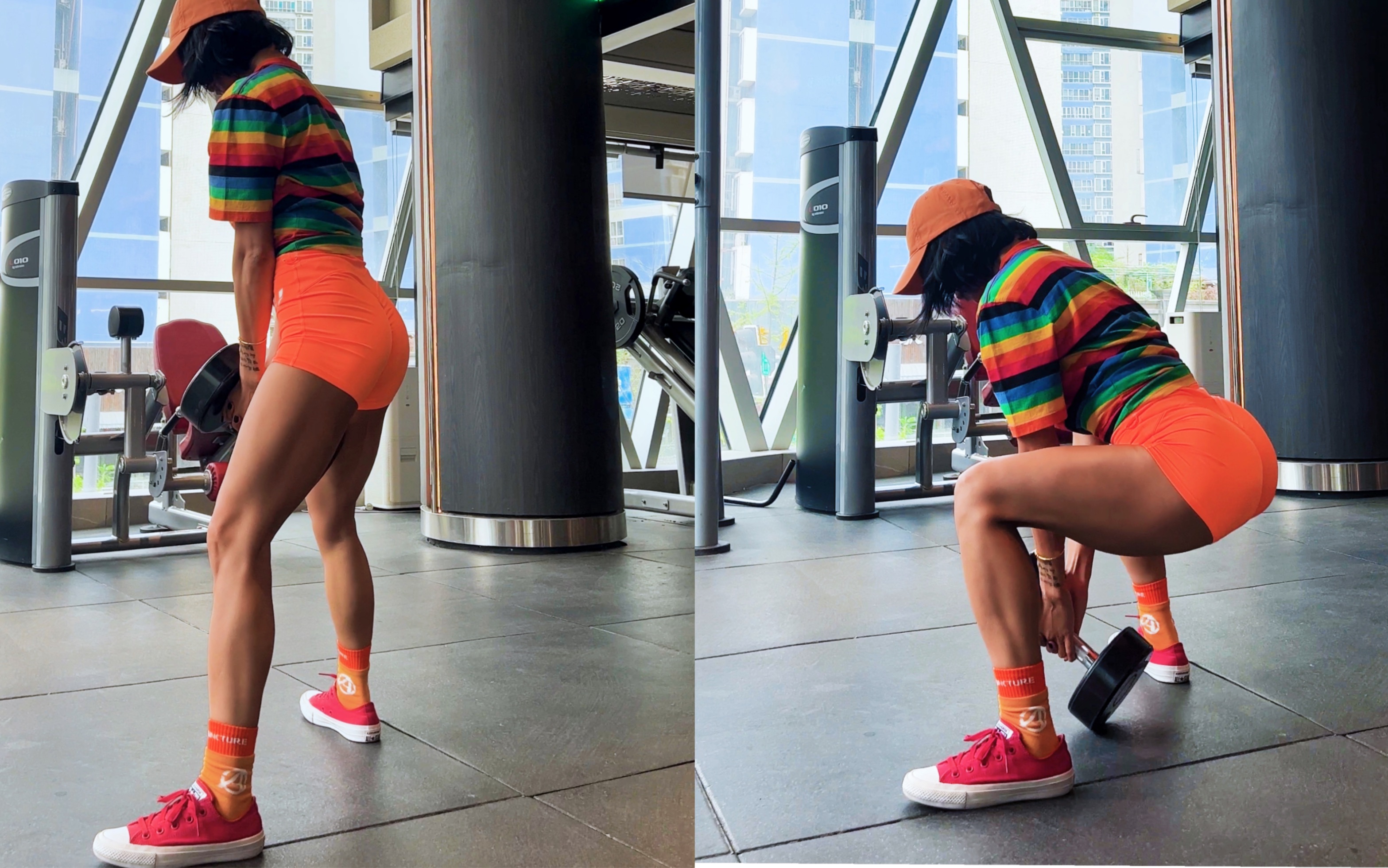 蜜桃臀绝佳动作，外侧超明显的 🍑-熊2_fitness-熊2_fitness-哔哩哔哩视频