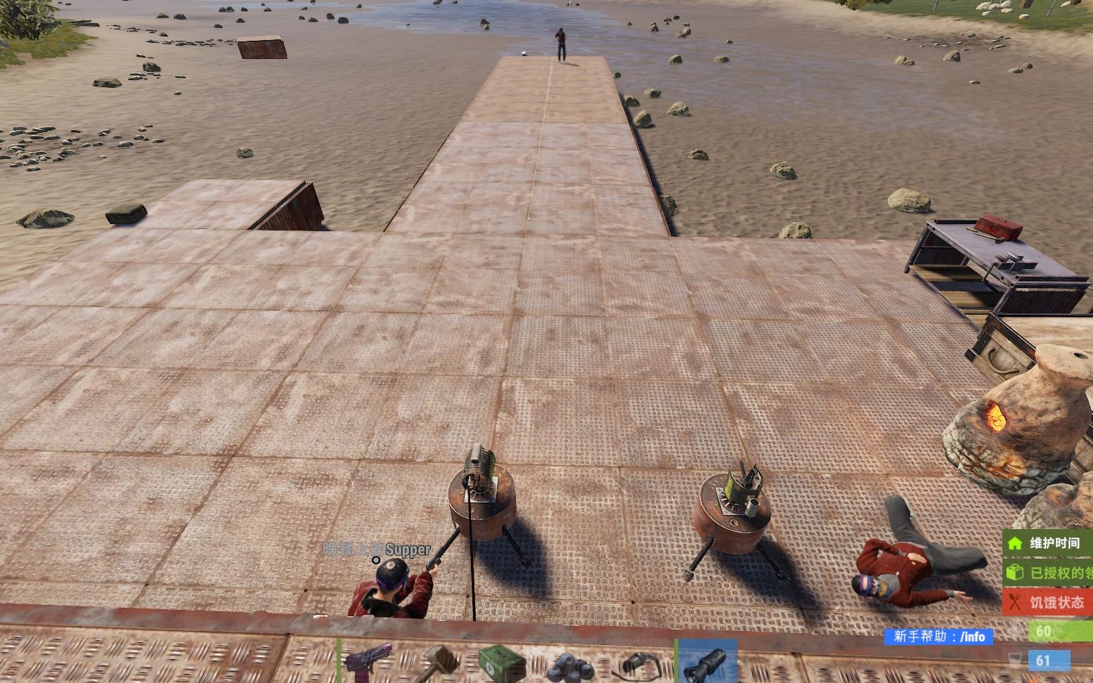 RUST 更新炮台测评_哔哩哔哩_bilibili