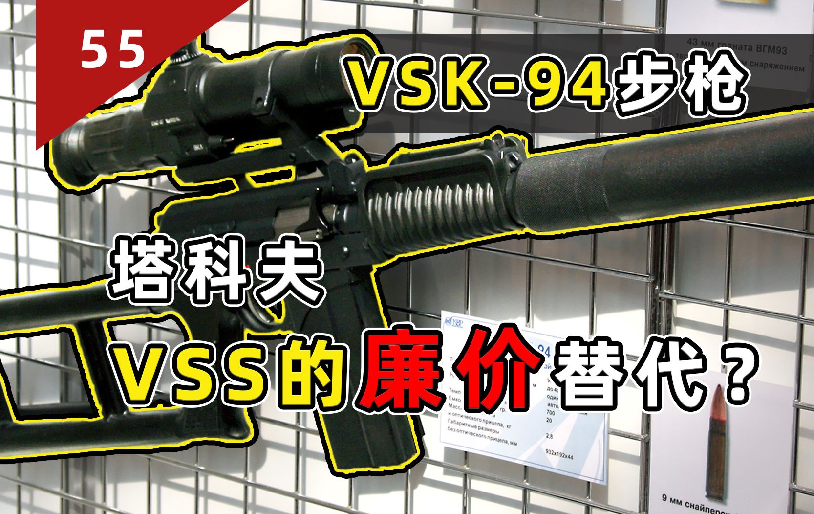 VSK-94：射速与弹容量，一场永恒的较量！优劣难分？【游戏武器改装解说】第五十五期-Ghost_Wolf_L-Ghost_Wolf_L-哔哩哔哩视频