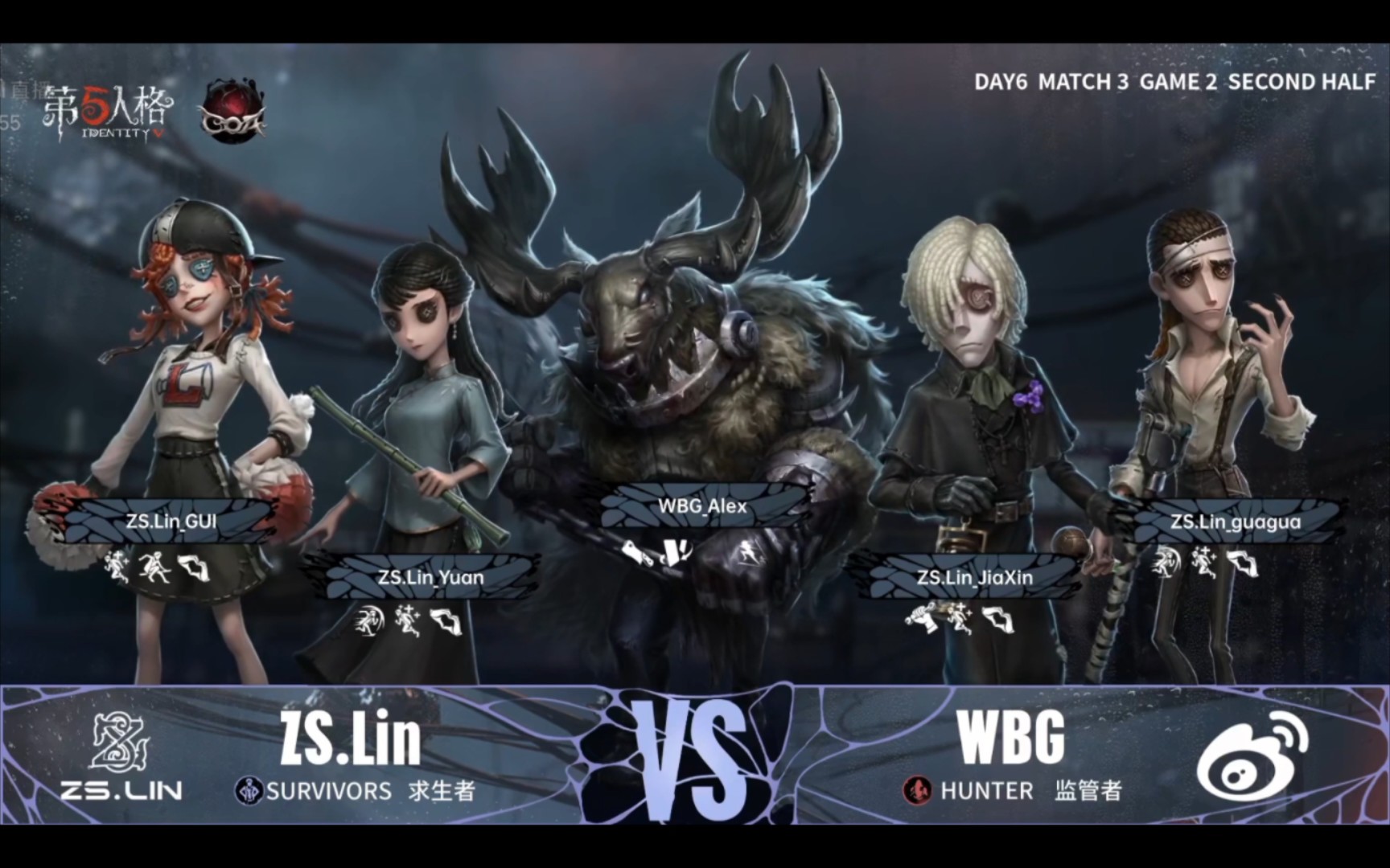 【灰烬丶Alex】WBG vs ZS.Lin 爱丽鹿头四杀zs人类-悠哈特别好吃-悠哈特别好吃-哔哩哔哩视频