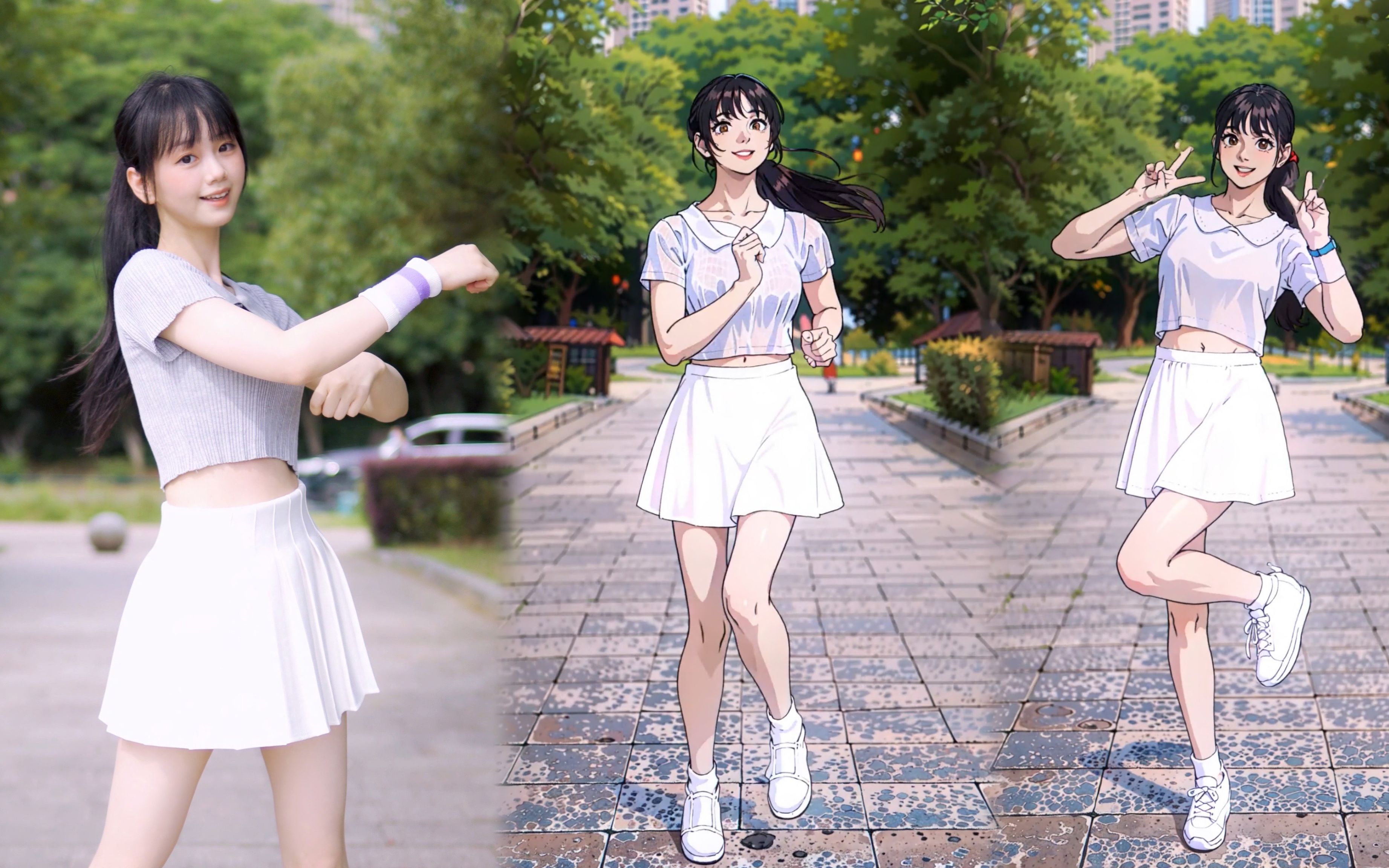 Ai真人丝滑转 ️夏日炎炎,有你超甜! 小桶妹 小桶妹 哔哩哔哩视频